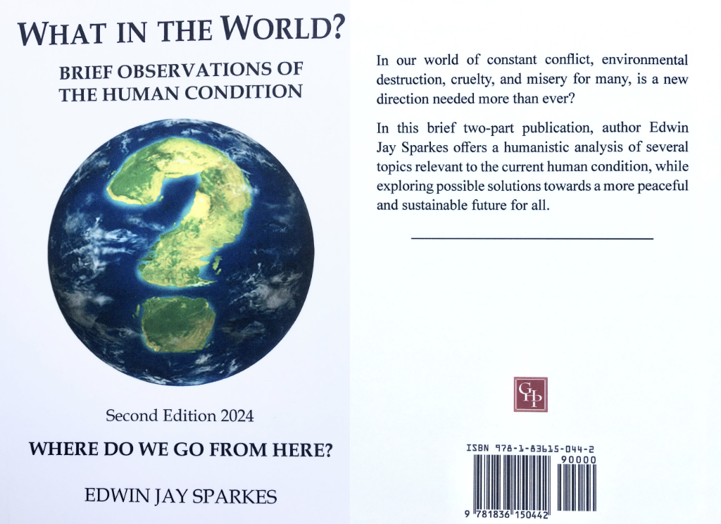 TEN WORDS OR FEWER INTERVIEW: Edwin Jay Sparkes, author of What in the ...